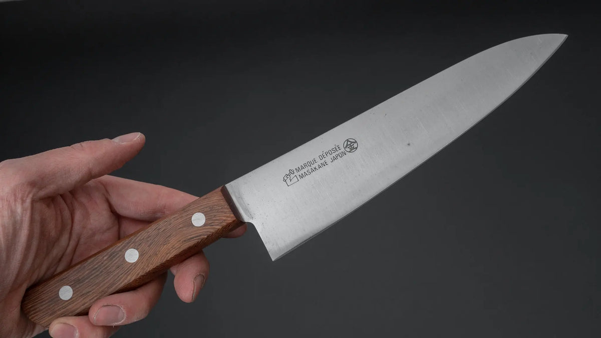 Masakane Vintage Sk Gyuto 180mm tagayasan act (no bolster) – Tetogi