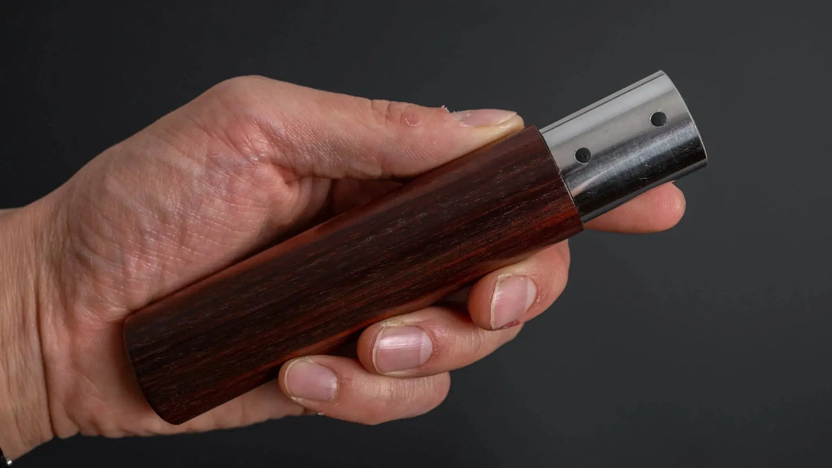 Taihei Custom Shitan Wood Kanaguchi oval (Santoku) – Tetogi