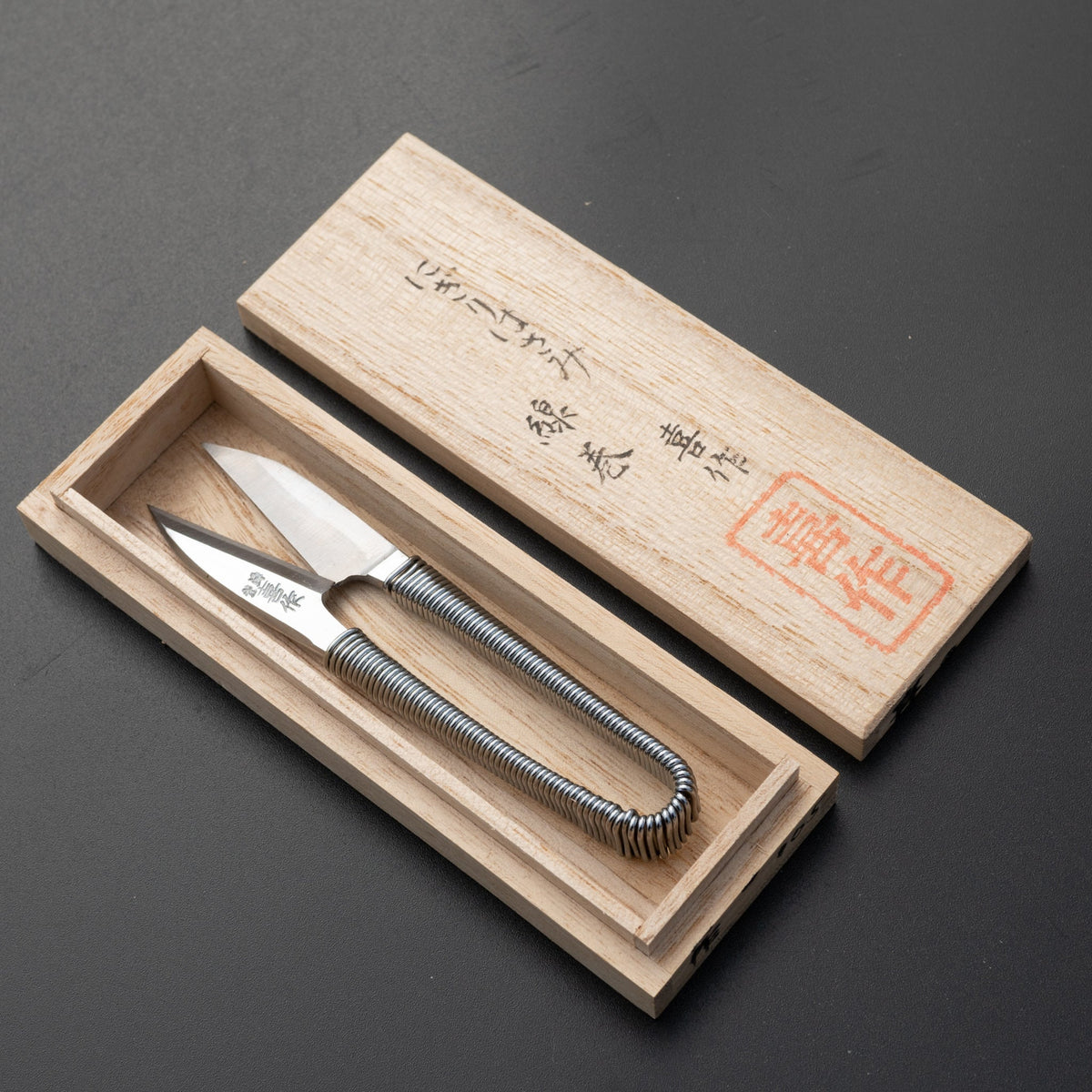 Morihei Kisaku Nigiri Thread Shears 105mm (String Handle with Kiri – Tetogi