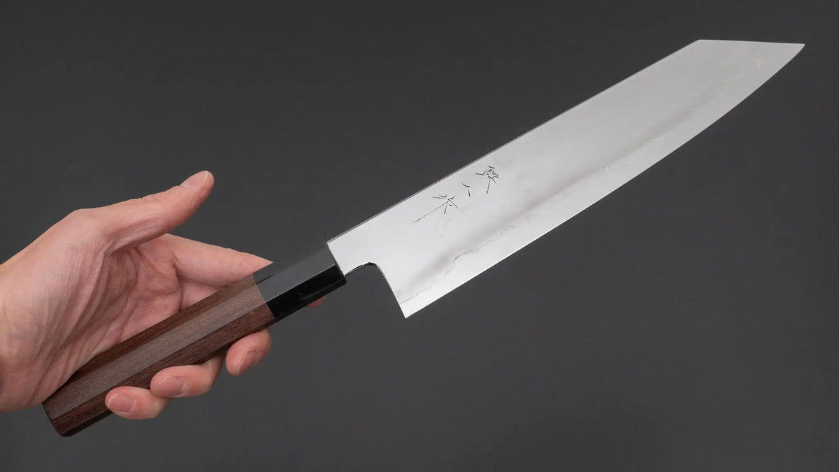 Tetsujin Silver #3 Ukiba Kiritsuke Gyuto 240mm Taihei Tagayasan Handle ...