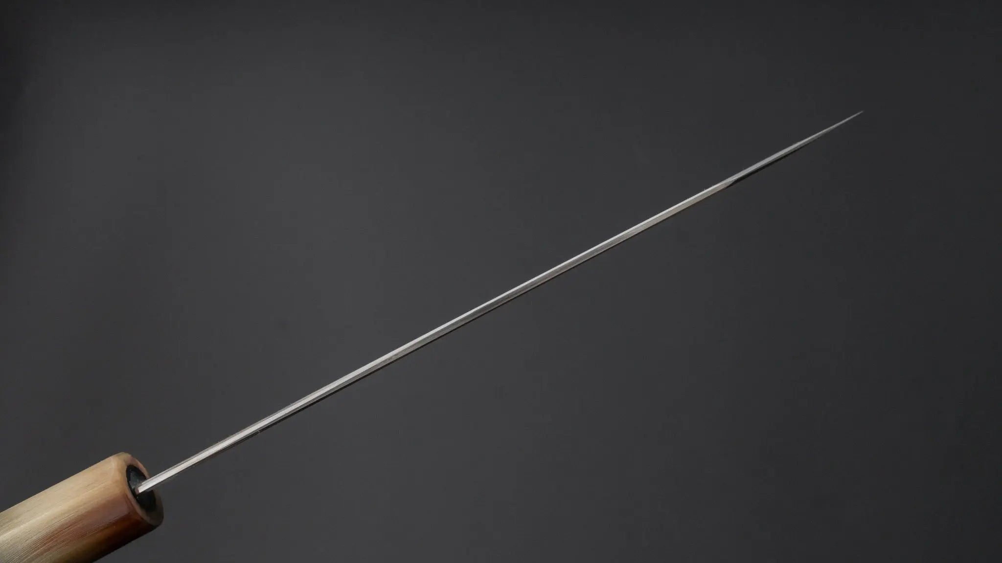 Hitohira Togashi Blue #1 Stainless Clad Migaki Bunka 180mm Taihei – Tetogi