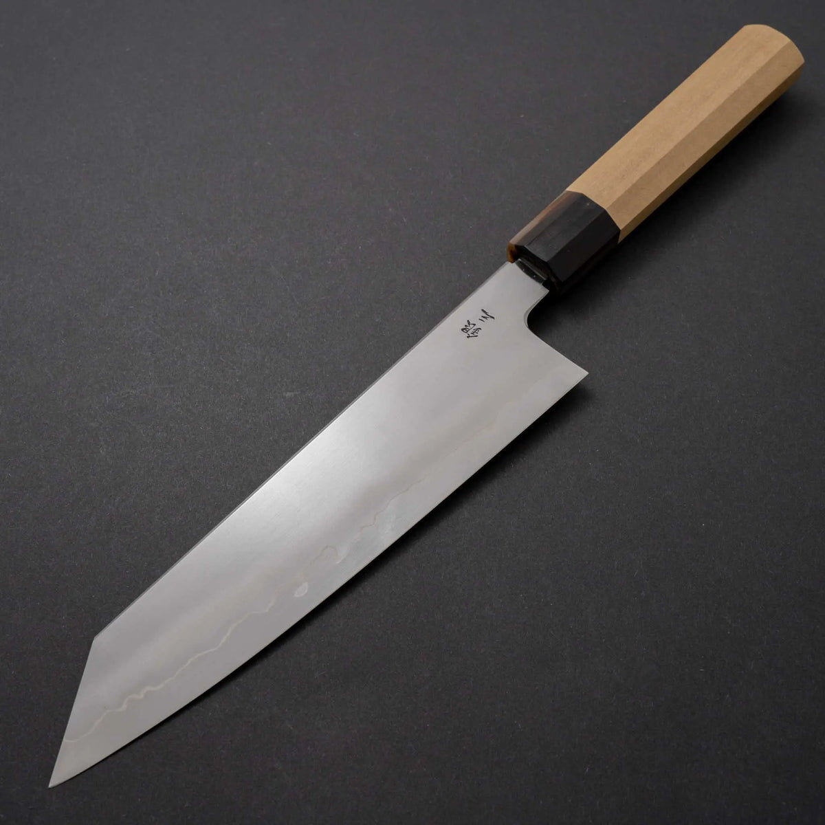 Tetsujin Silver #3 Ukiba Kiritsuke Gyuto 210mm Ho Wood Handle – Tetogi