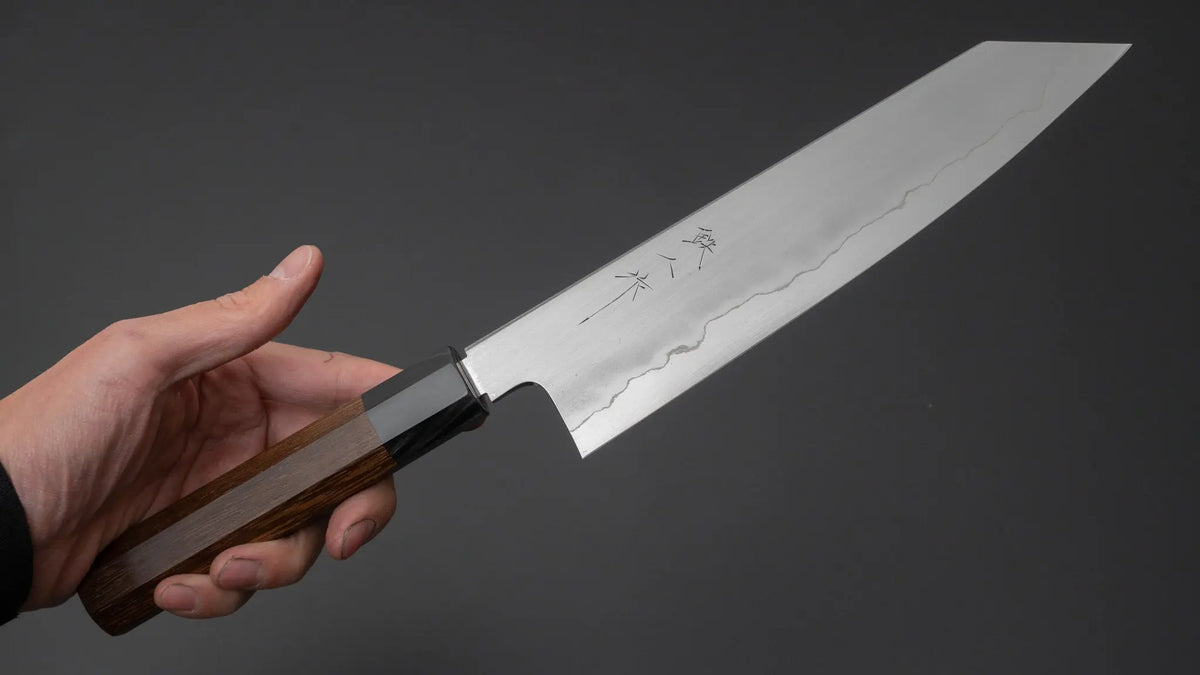 Tetsujin Silver #3 Ukiba Kiritsuke Gyuto 210mm Taihei Tagayasan Handle ...